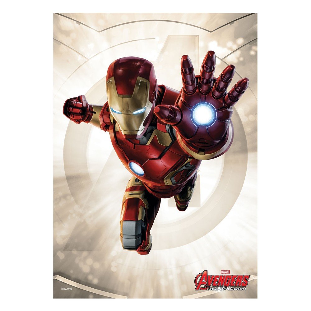 Nástěnná cedule Age of Ultron Power Poses - Iron Man | Bonami